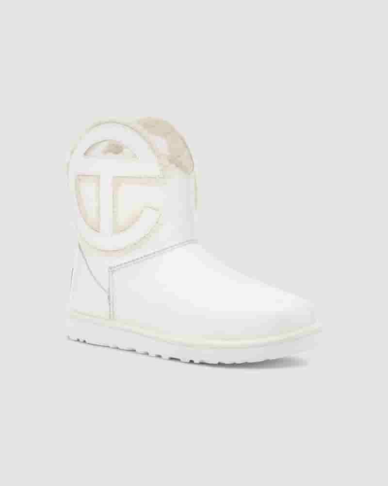 UGG X Telfar Logo Mini Crinkle White | UGG