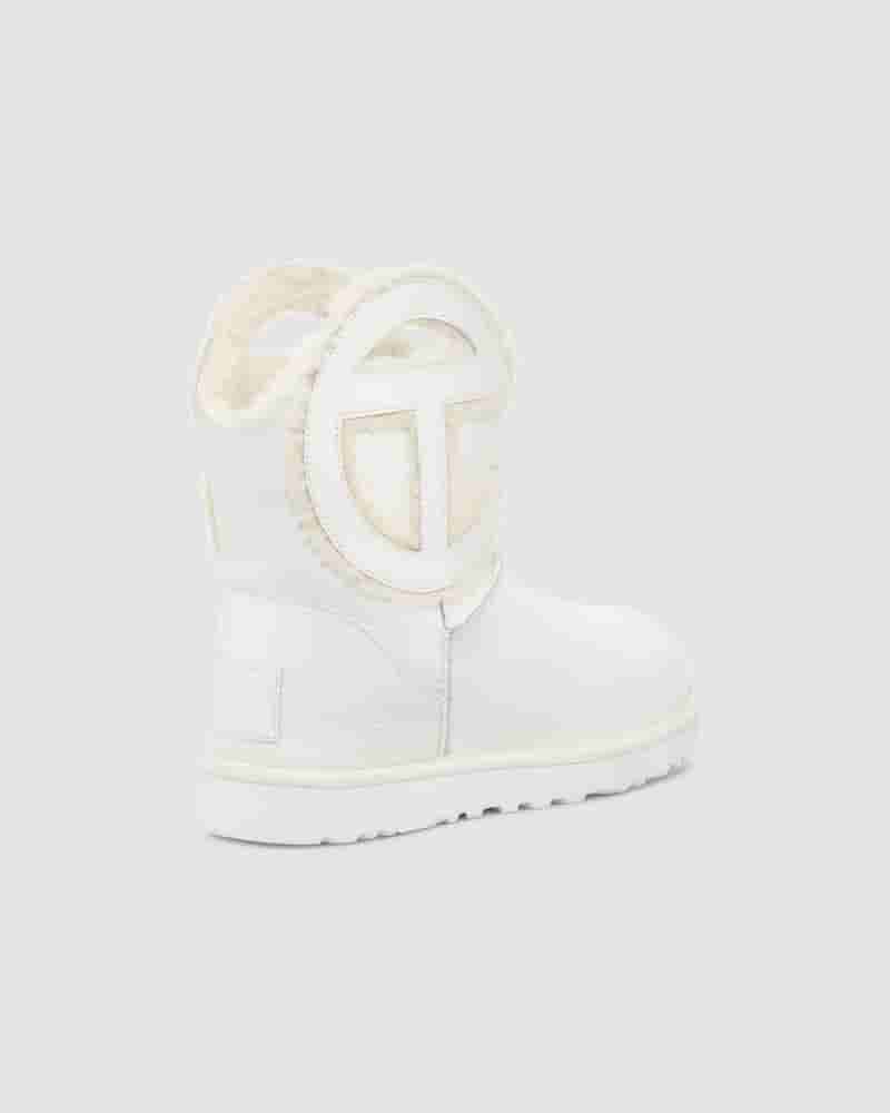 UGG X Telfar Logo Mini Crinkle White | UGG